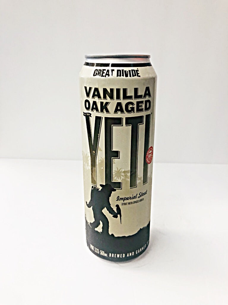 GREAT DIVIDE VANILLA OAK AGED YETI IMPERIAL STOUT – US LIQUOR